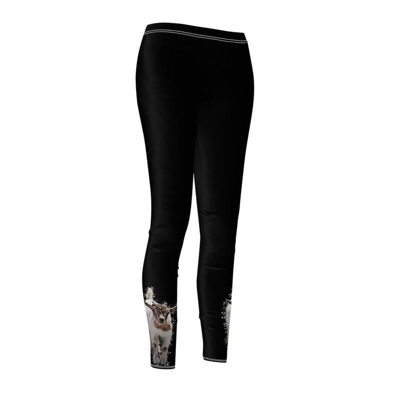 Cute Goat Lover Yoga Pants Goat Print Leggings Goat Womens | Etsy