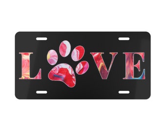 Cat Mom License Plate Frame - Etsy