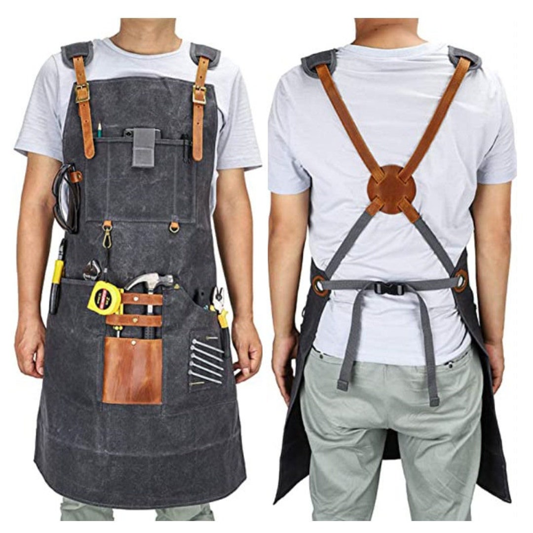 Personalized Aprons for Men, Waterproof Apron With Grilling Tool Set ...