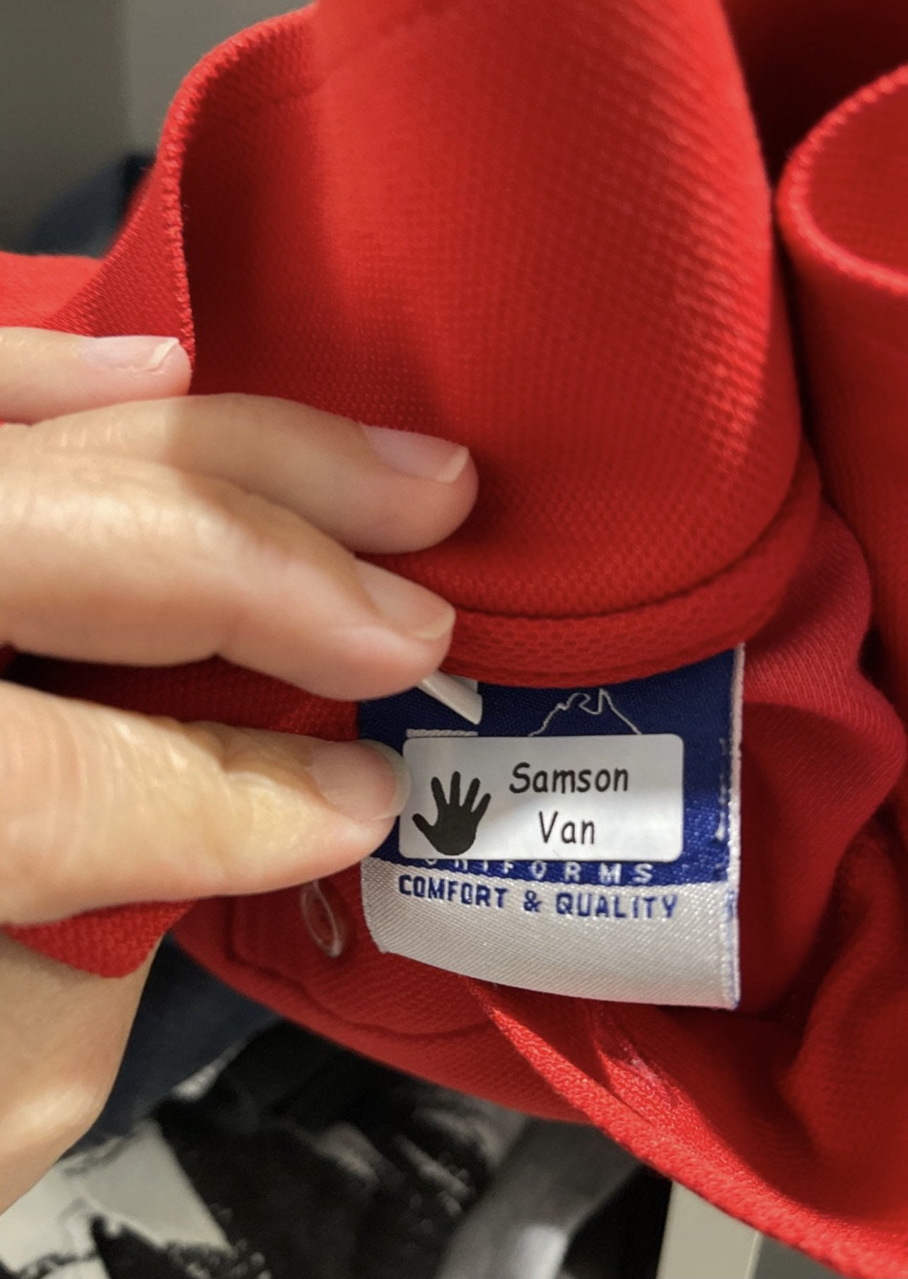 Iron on Personalised Sticker Name Label - Etsy