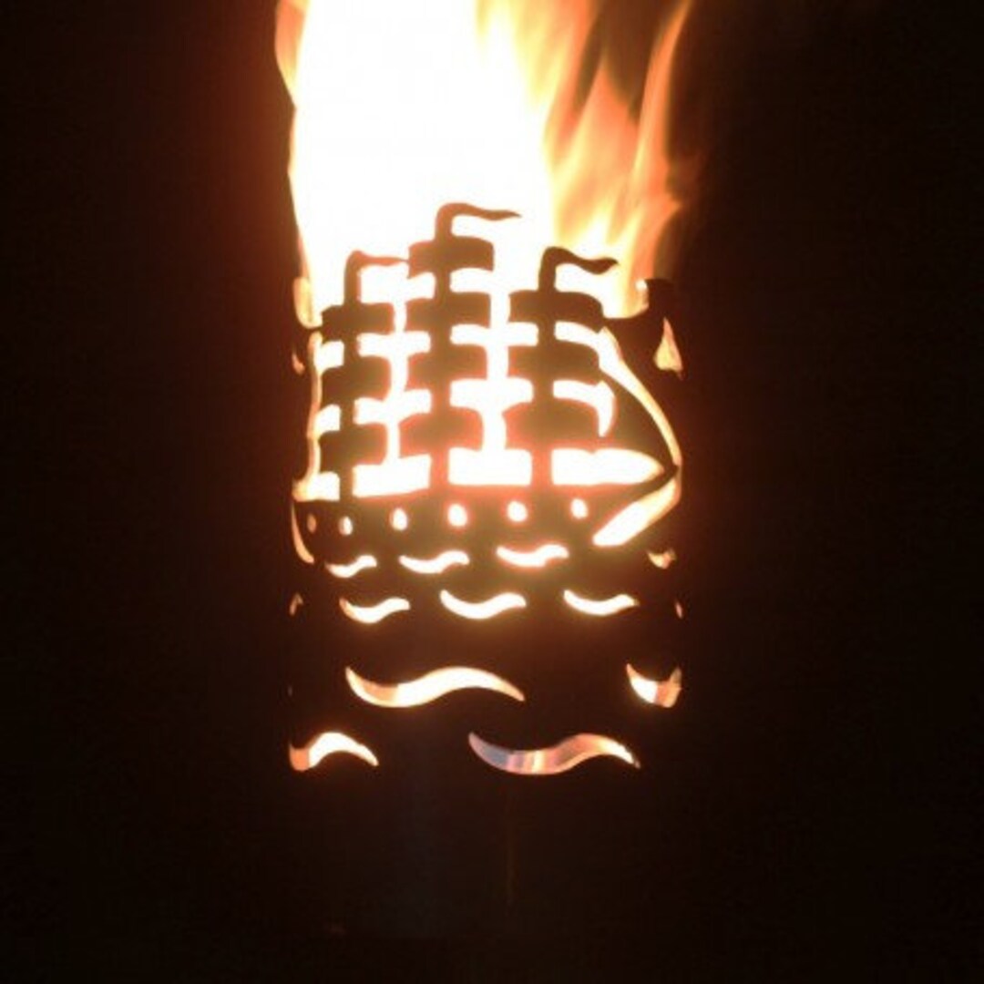 Sailing Ship Torch Set, With Handle Wax Rolls - Etsy