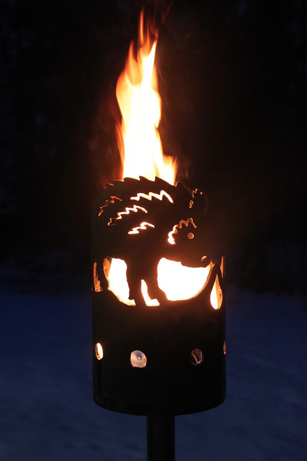 Wild Boar Torch - Set, With Handle + Fuel - Etsy
