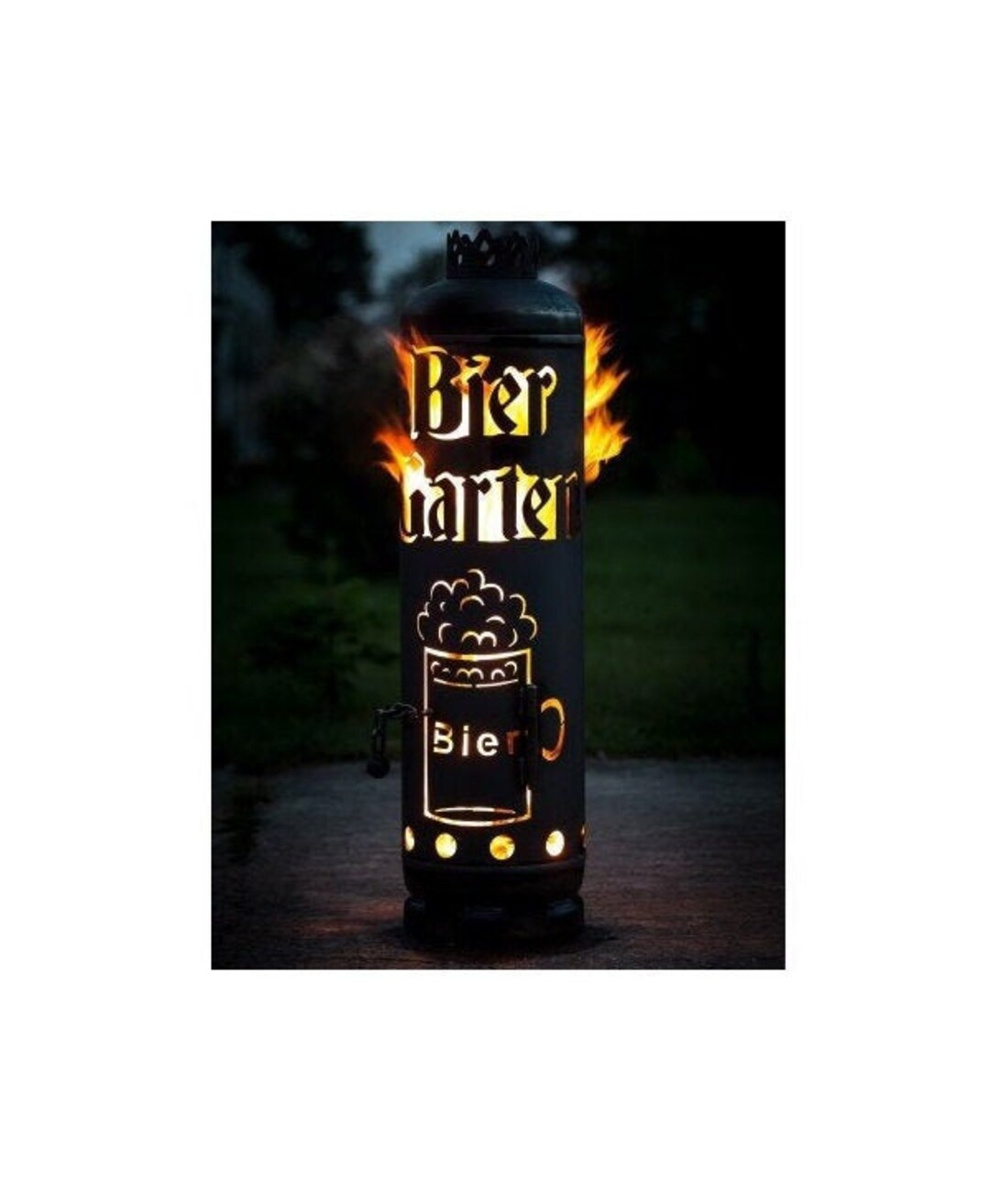 Beer Garden Fireplace Fire Barrel - Etsy