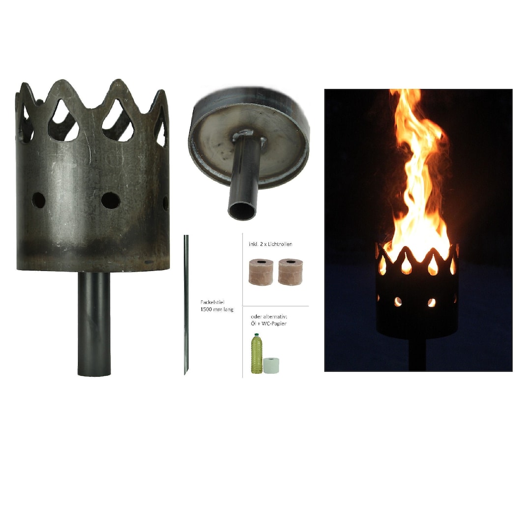 Timeless Motif 1 Torch - Set + Handle + Wax Rolls - Etsy