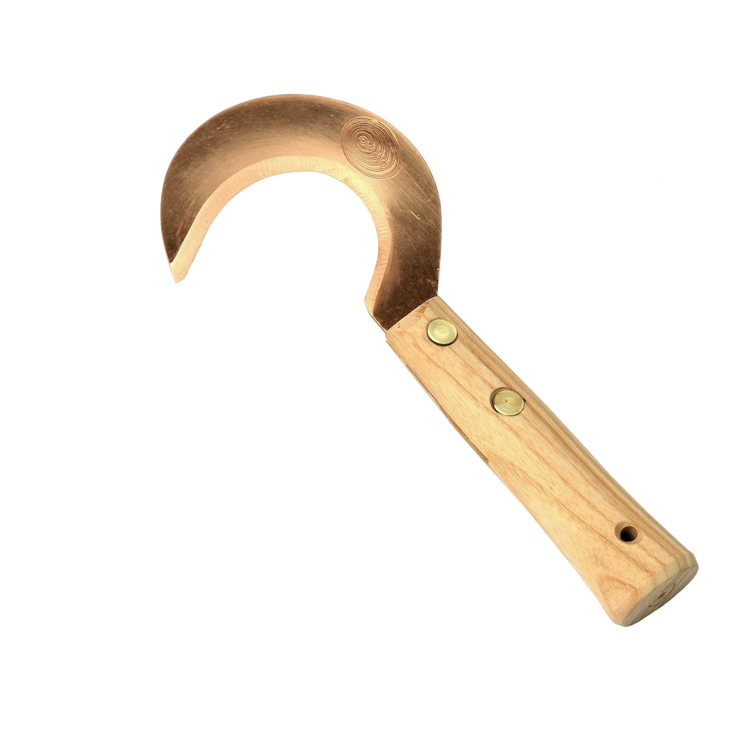 OJ Bron Copper Garden Tool “miroslav” Herb Sickle - Etsy