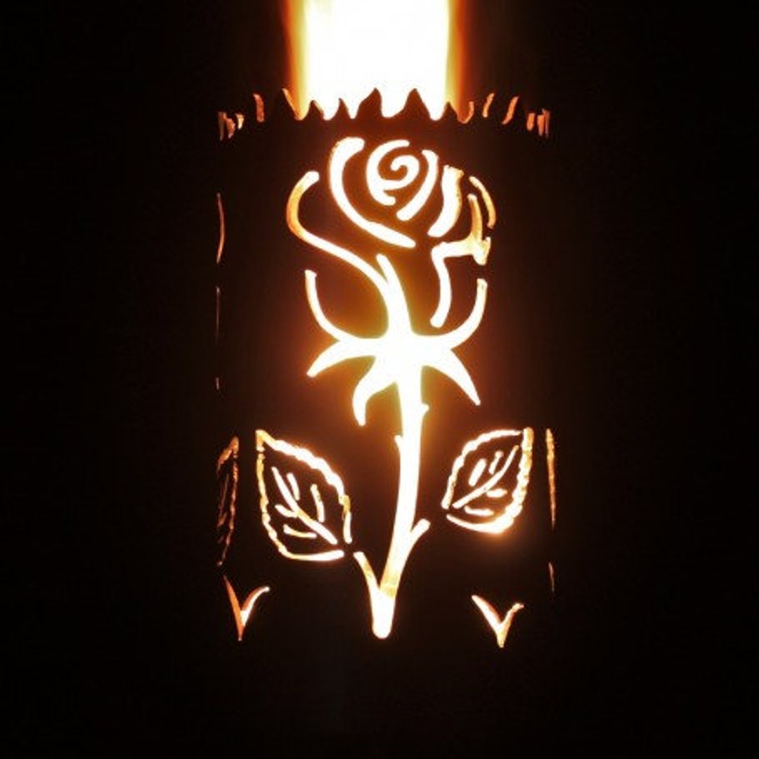 Rose Torch Set, With Handle Wax Rolls - Etsy