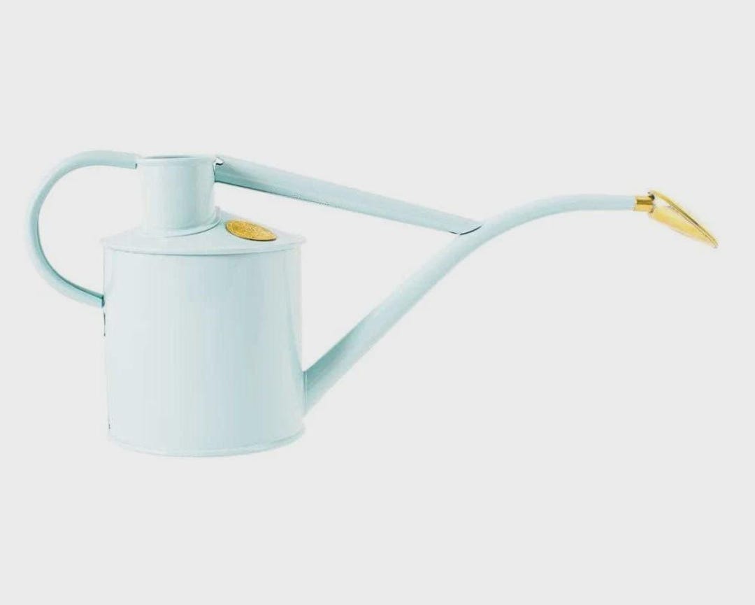 USA Haws Indoor Watering Can Color Light Blue 0.26 Gallon 4 Cup the ...