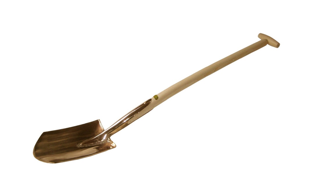 PKS Solid Copper Men Spade Shovel “orion” Garden Tool Electroculture ...
