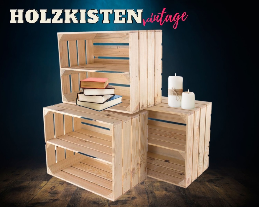 Simple Wooden Box, Ideal as a Shoe Rack, Bookshelf, for Box Furniture ...