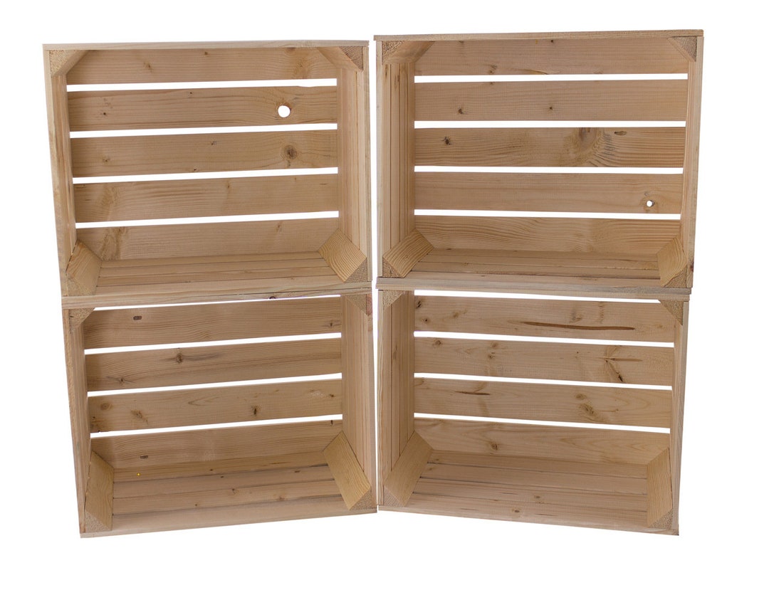 Simple Light Wooden Box / Fruit Box Ideal for Individual, Shelving ...