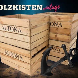 Beautiful Rustic Fruit Box Wine Box altona Natural - Etsy