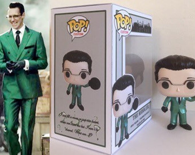 Gotham Riddler Ed Nygma Custom Funko Pop - Etsy