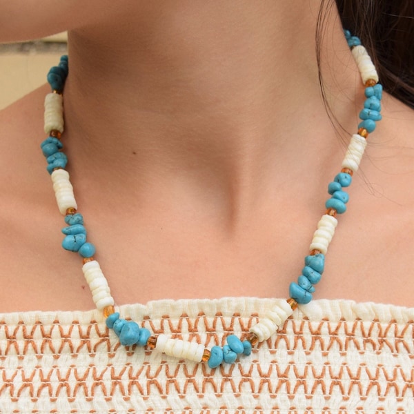 Cut Shell Necklace - Etsy