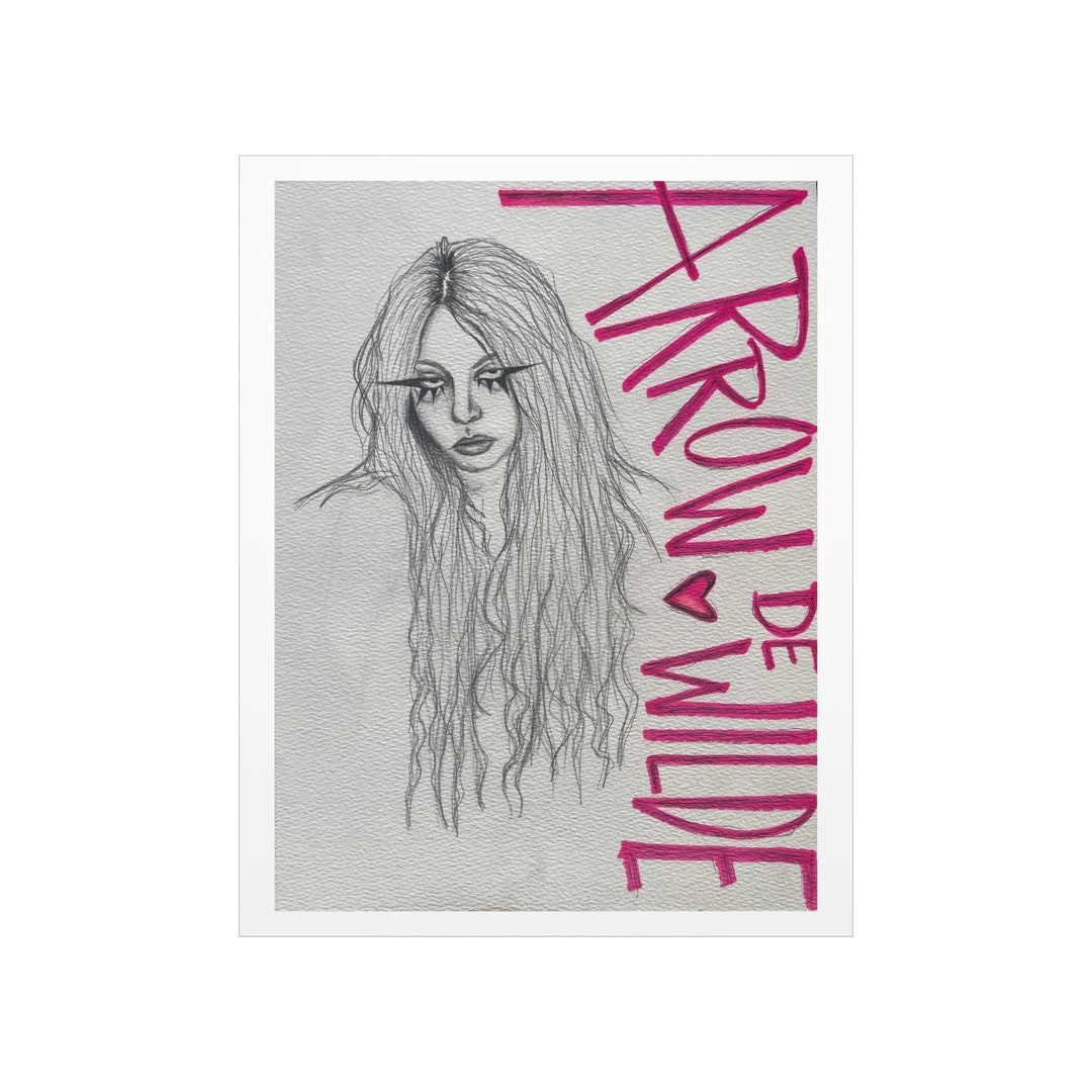 Arrow De Wilde of Starcrawler Print - Etsy