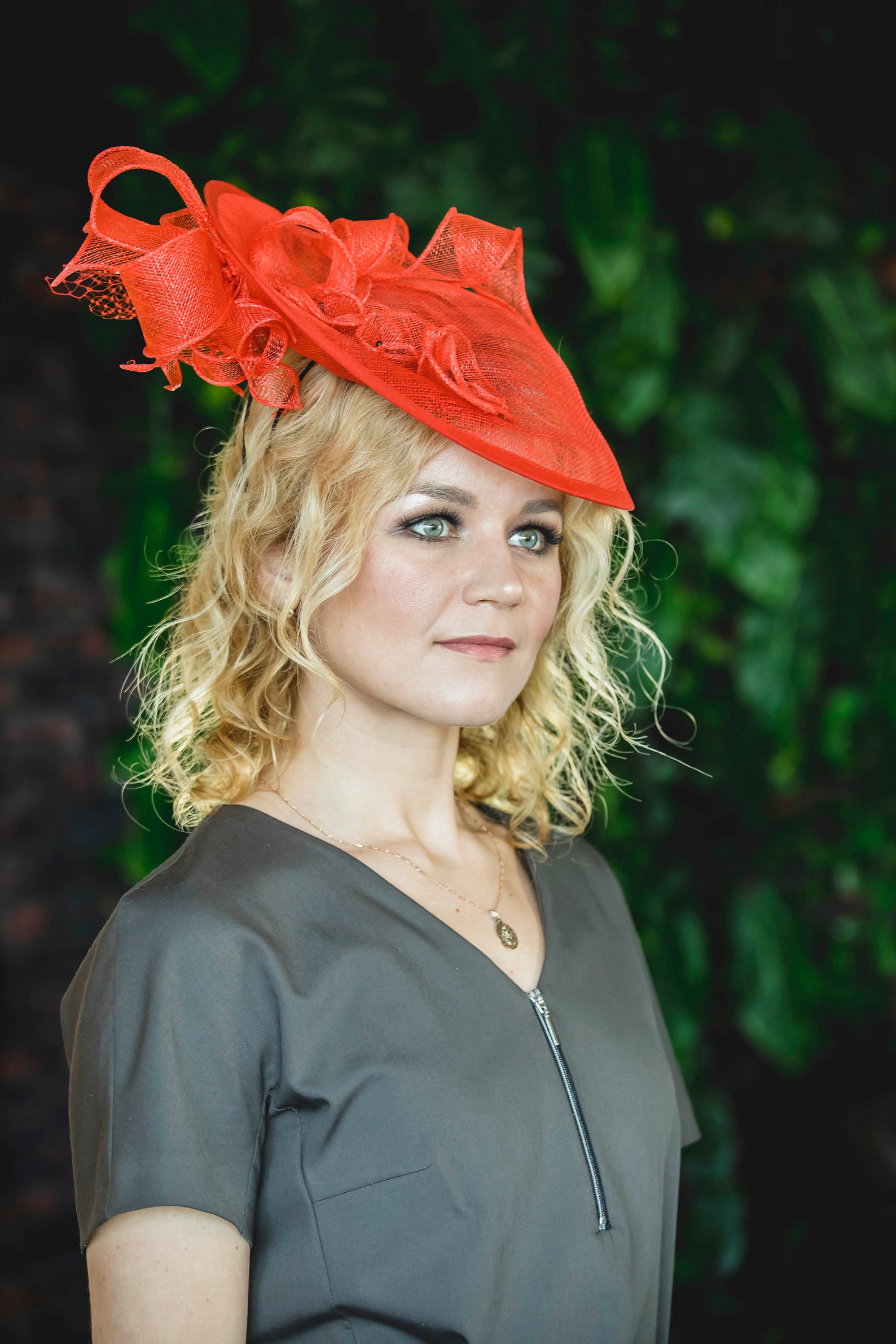 Mother of Bride Fascinator Hat Bridal Headpiece Bridesmaid - Etsy