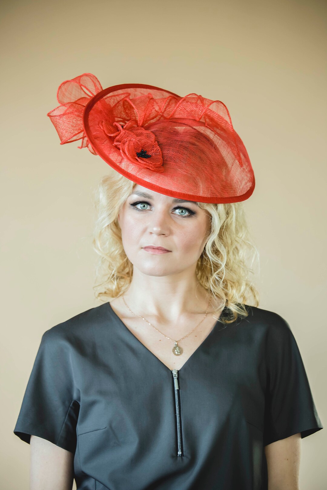 Mother of Bride Fascinator Hat, Bridal Headpiece, Bridesmaid Hat - Etsy
