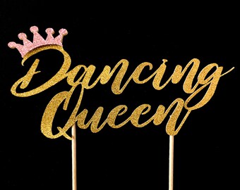 Dancing Queen Cake Topper - Etsy