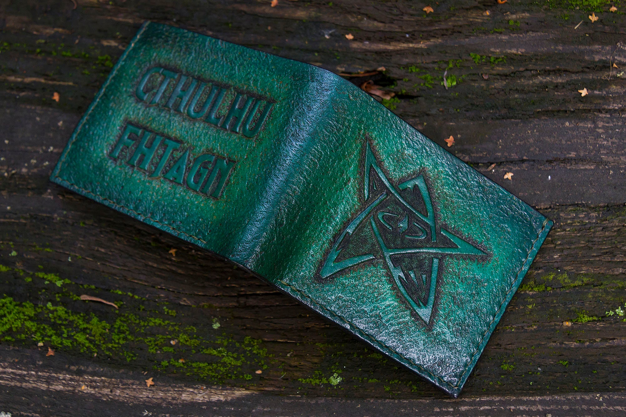 The Call of Cthulhu Leather Wallet - Etsy