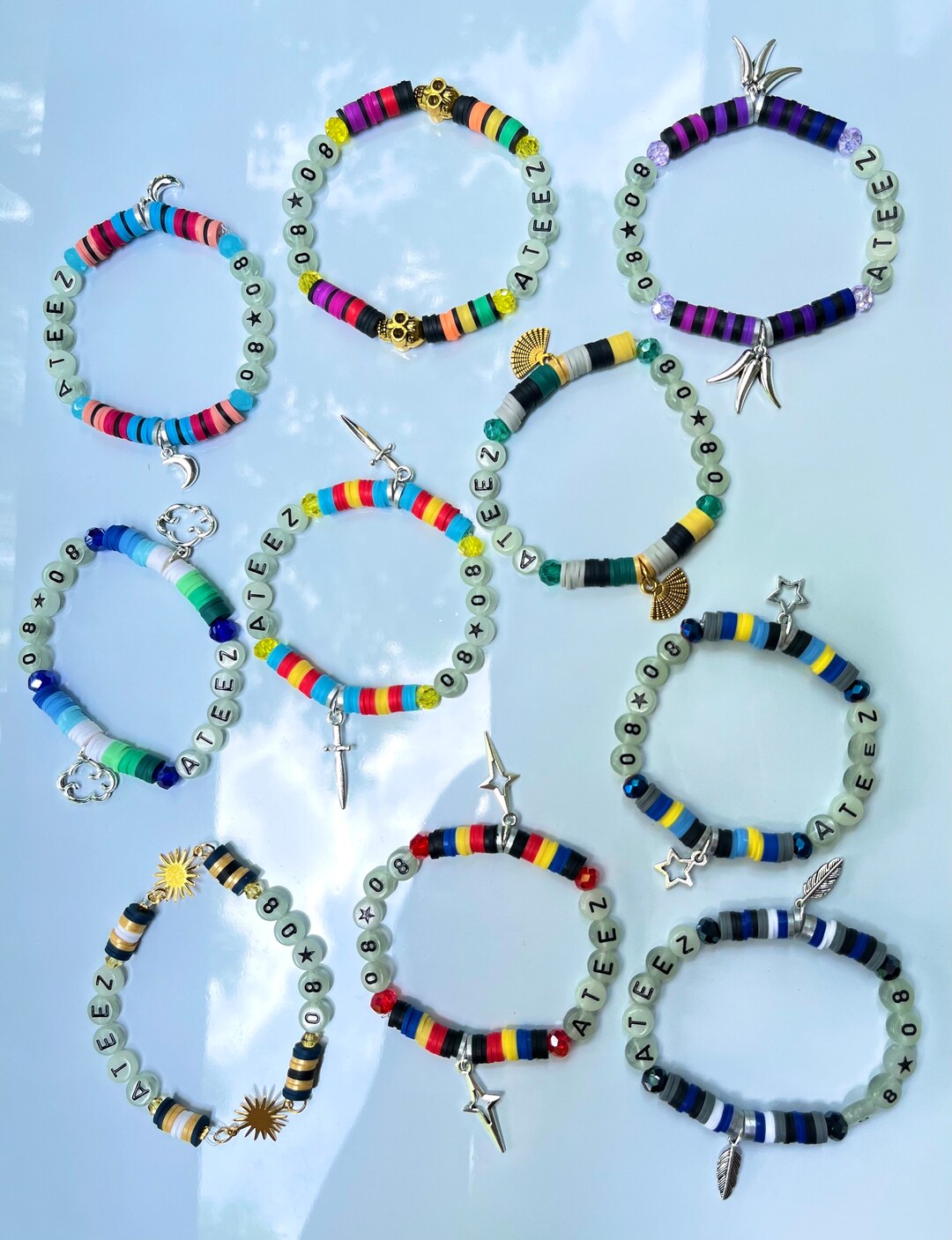 ATEEZ Concert Bracelets / Based on Their Albums / Concert Tour ...