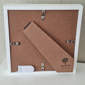 Personalised Pet 3d Light up Shadow Box in 9 X 9 in High Quality Frame ...