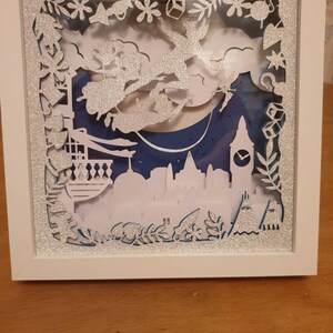 Peter Pan Inspired Light up 3d Shadow Box Set in 9 X 9in High Quality ...