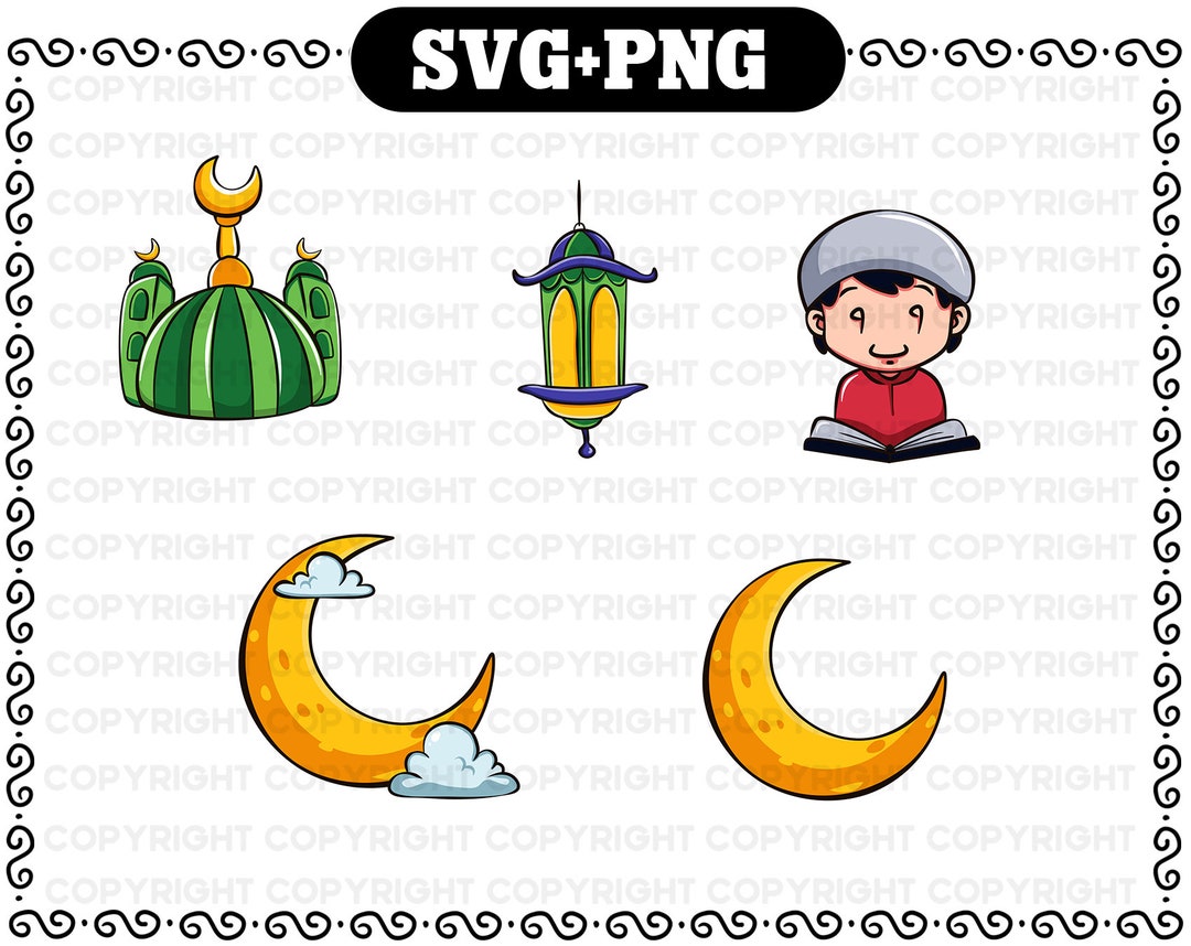 Ramadan SVG and PNG Ramadan Kareem Cut Files Ramadan Svg for Cricut - Etsy