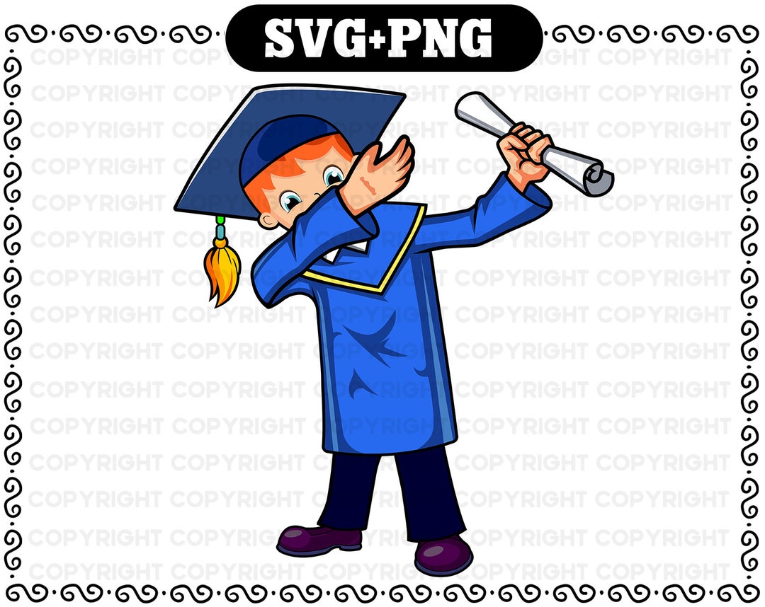 Dabbing Student Svg / Dabbing Male Graduation 2021 Svg for Cricut ...