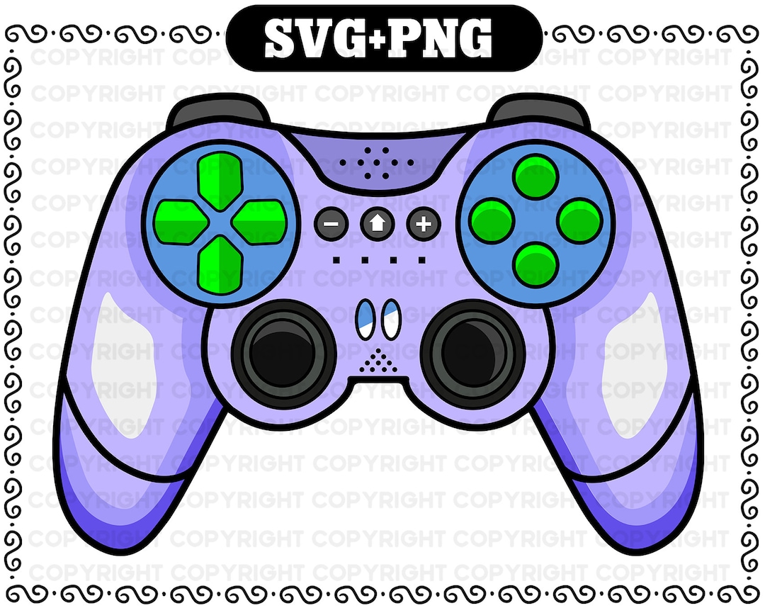 Game Controller SVG and PNG - Joystick Cutting File Svg Cricut - Gamer ...