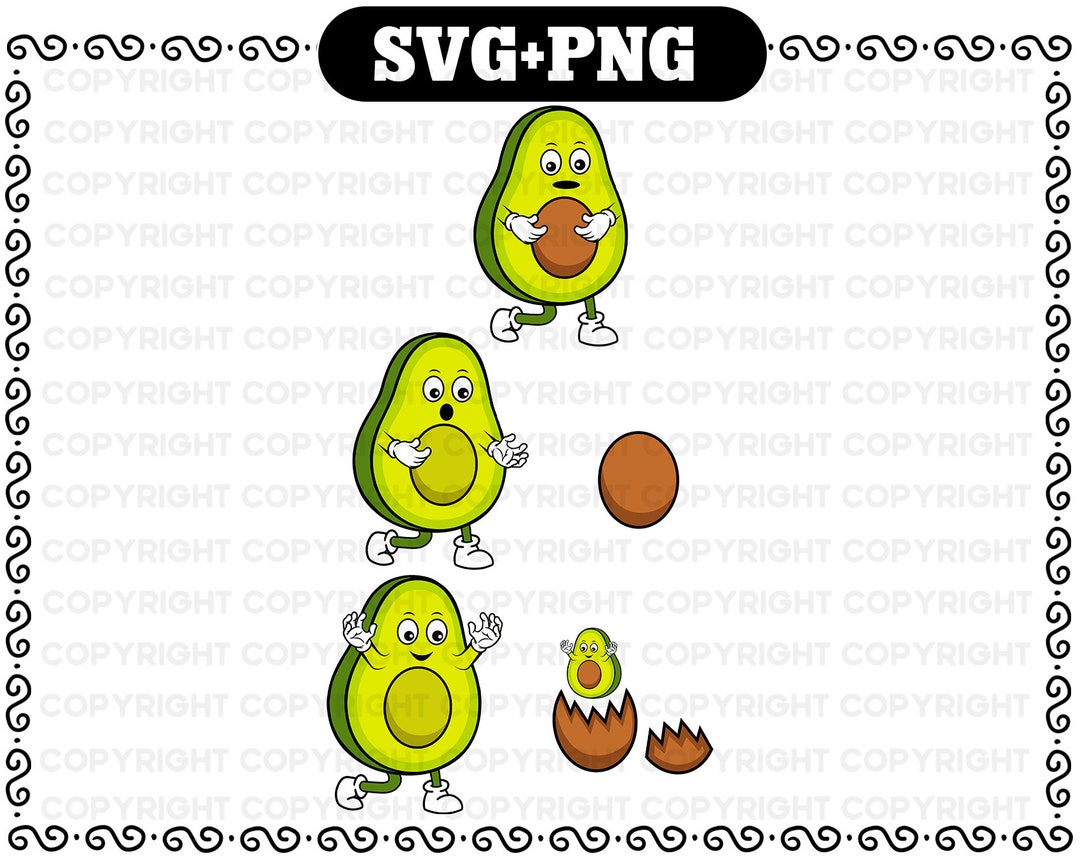 Mamacado SVG + PNG / Vegan or Vegetarian Mom Design / Avocado Mom Svg ...
