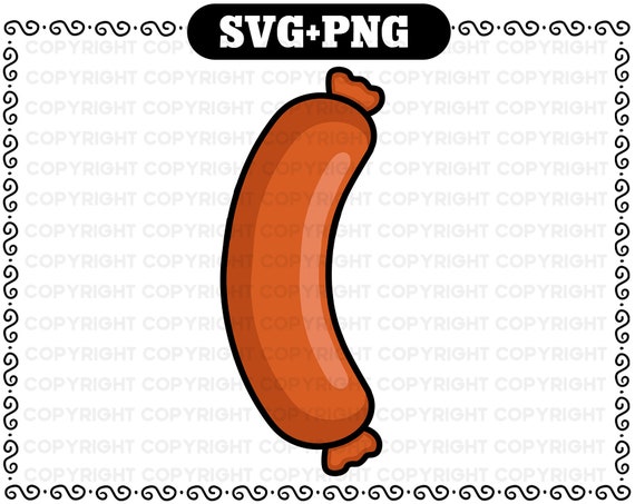 Sausage SVG PNG - Etsy