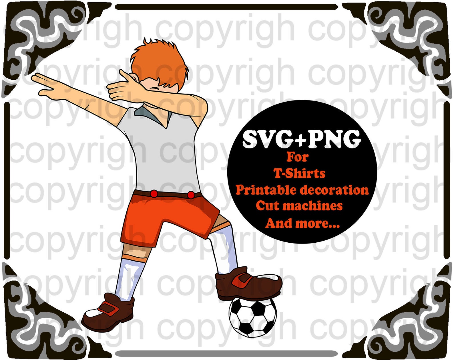 Dabbing Football Player SVG and PNG Funny Football Fans - Etsy