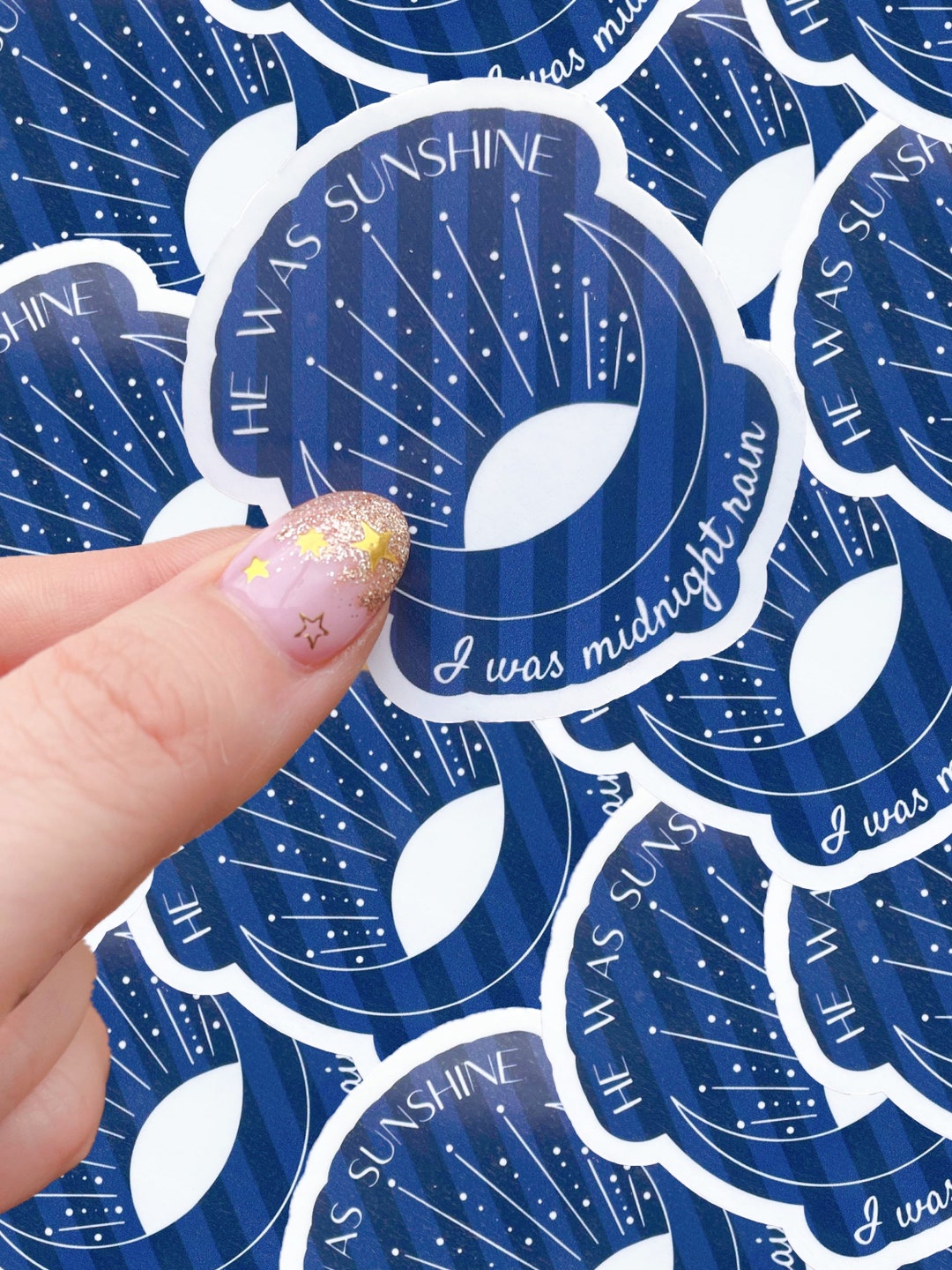 Midnight Rain Waterproof Sticker|waterproof Sticker|pop Culture - Etsy