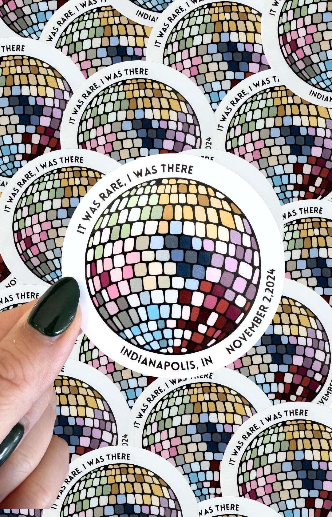 Custom Eras Disco Sticker| Tour Merch| Tour Sticker|waterproof Sticker ...