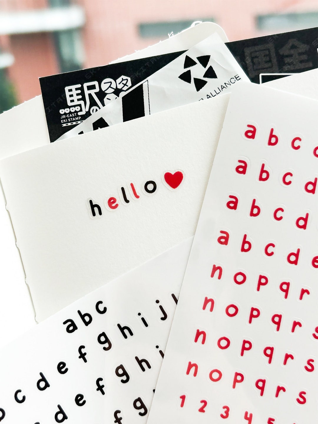 ABC | Alphabet Sticker Sheet | Letter Stickers | Planner, Journal ...