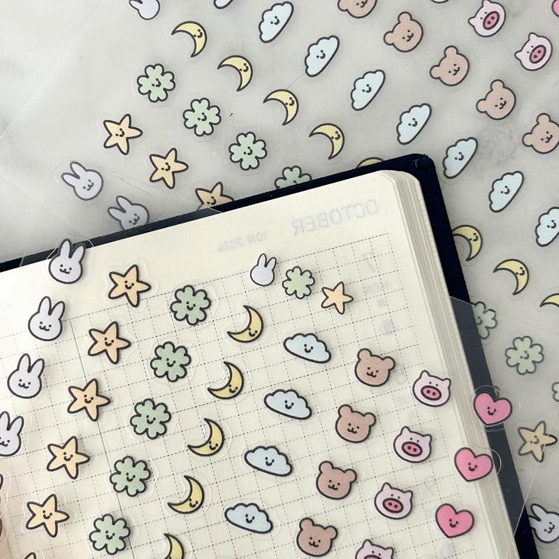 Kawaii Planner Stickers - Etsy