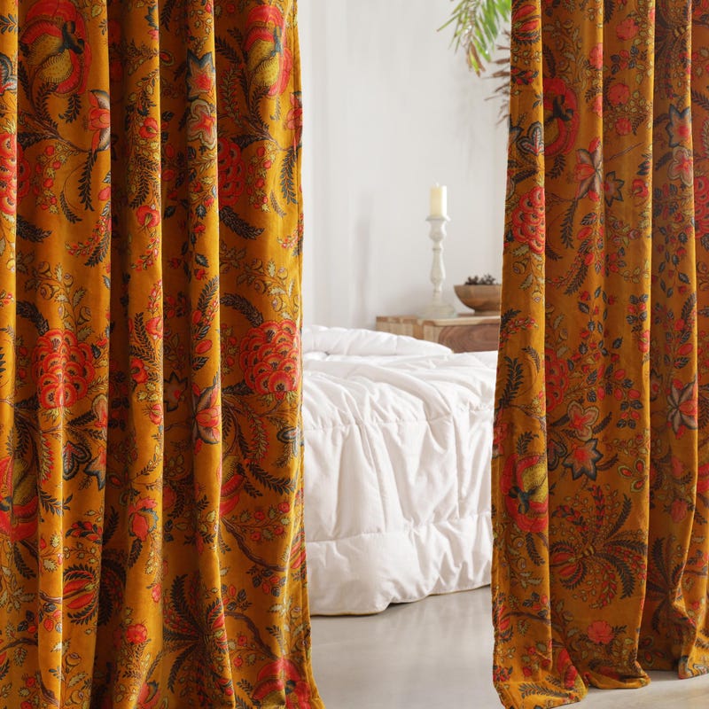 Custom Colourful Curtains - Etsy