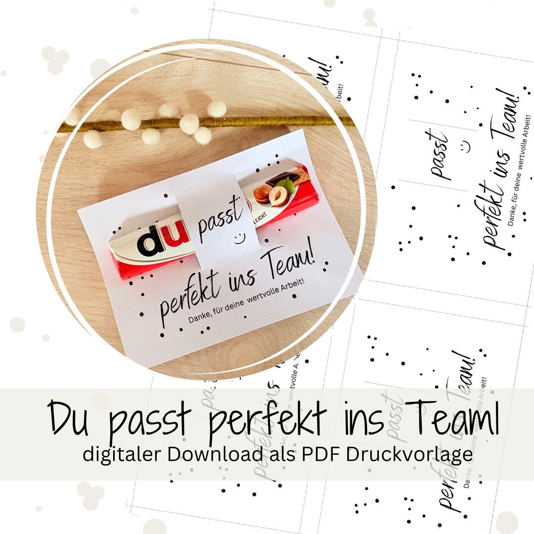 Duplo Print Template You Fit Perfectly Into the Team Colleague Gift ...