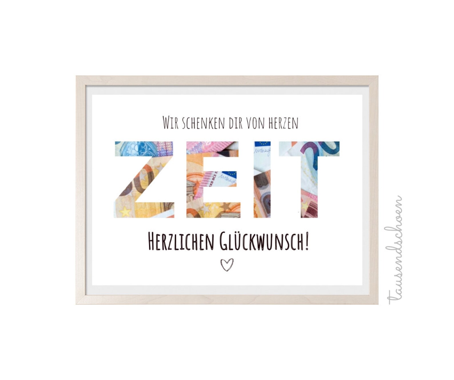 PDF Zeit schenken besonderes Geschenk Geld Geschenk Zeit für uns ...