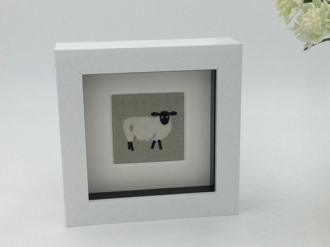 Sheep Desk Top Picture, Nursery Wall Art by Sophie Allport - Etsy