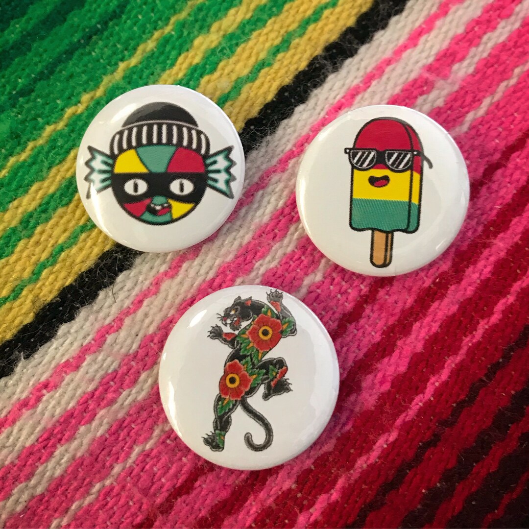Candy Bandit Buttons - Etsy