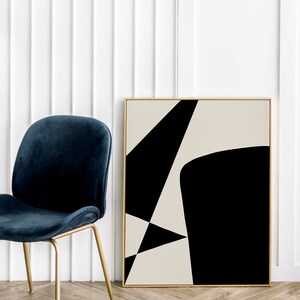 Extra Large Abstract Wall Art Poster/geometric Art - Etsy
