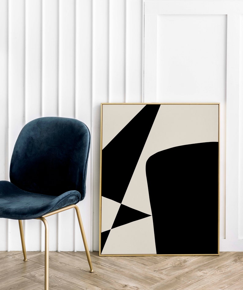 Extra Large Abstract Wall Art Poster/geometric Art - Etsy