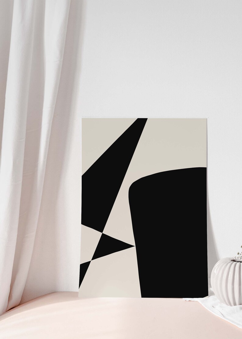 Extra Large Abstract Wall Art Poster/geometric Art - Etsy