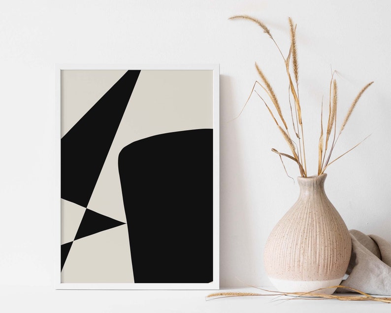 Extra Large Abstract Wall Art Poster/geometric Art - Etsy