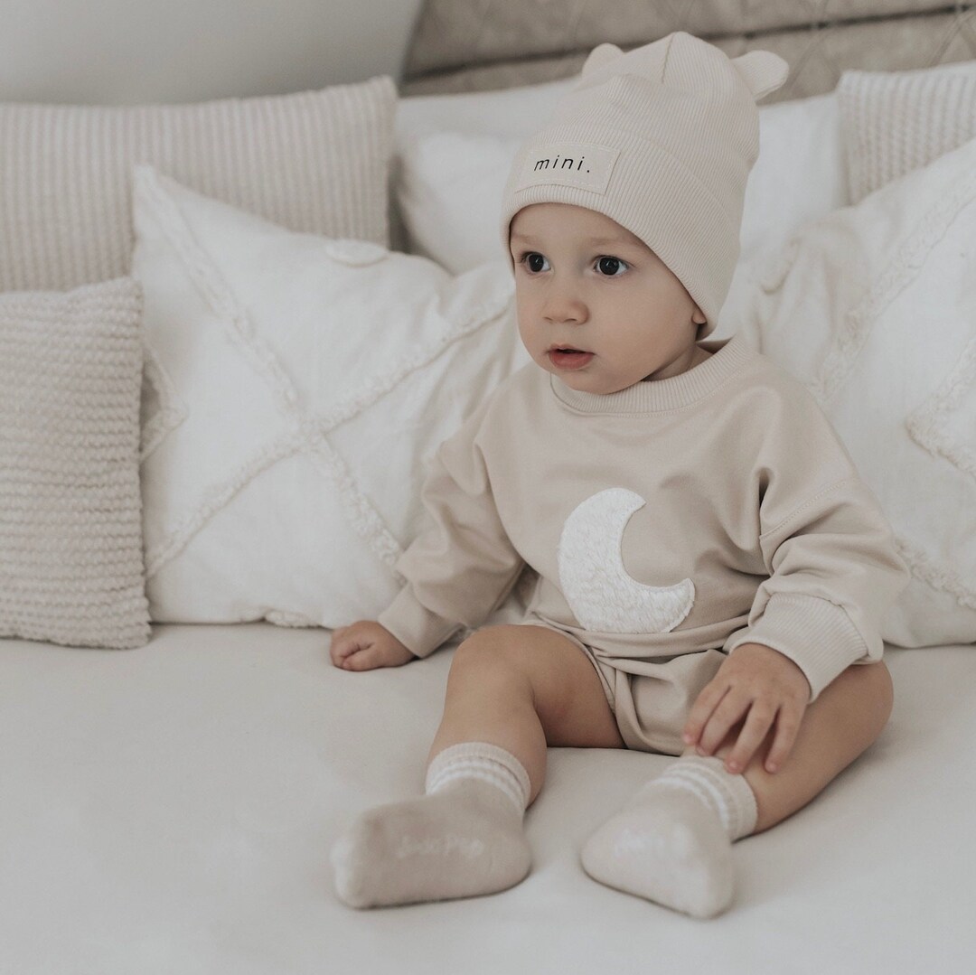 Sweater Romper Moon Oat, Romper, One-piece, Overall - Etsy