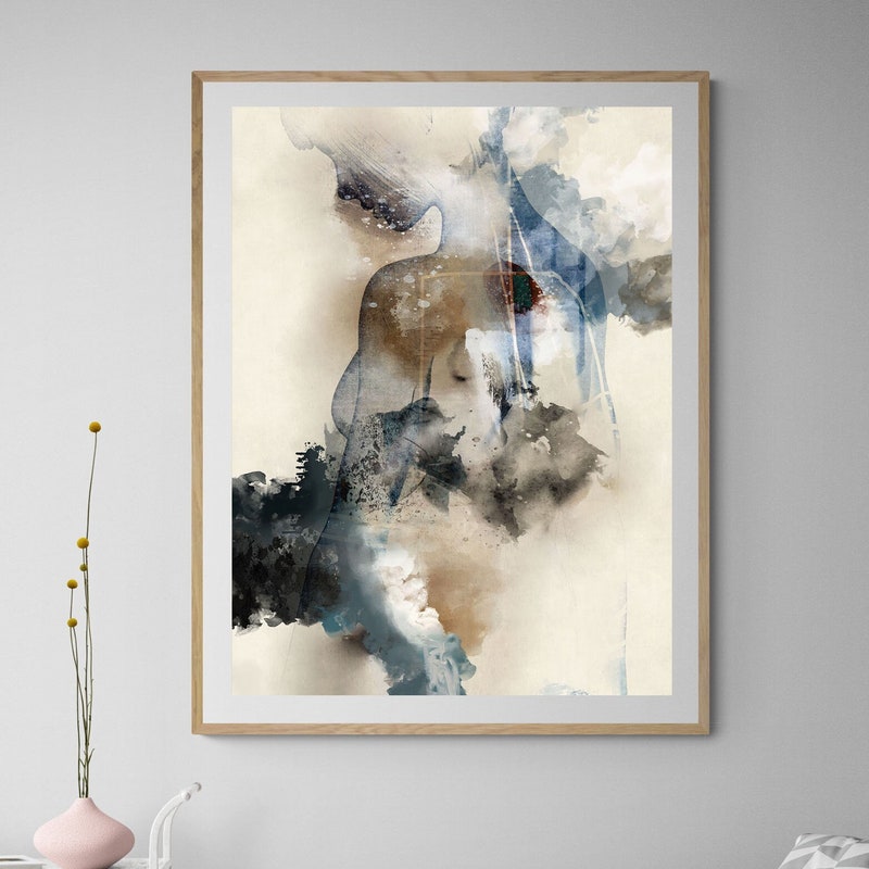 Abstract Figure Art - Etsy