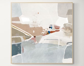 Printable Gallery Set of 2 Abstract Colorful Preppy Prints - Etsy