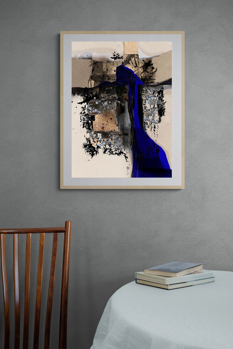 Large Modern Abstract Home Decor Printable Abstract Painting - Etsy