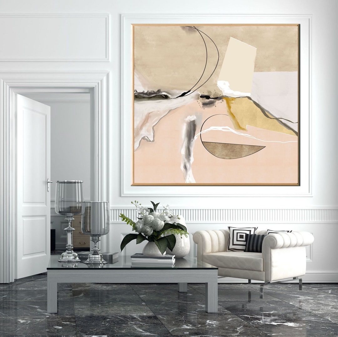 Abstract Minimalist Art Print, Abstract Contemporary Printable Wall Art ...