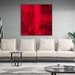 Large Red Printable Wall Art, Minimalist Abstract Red Art Print ...
